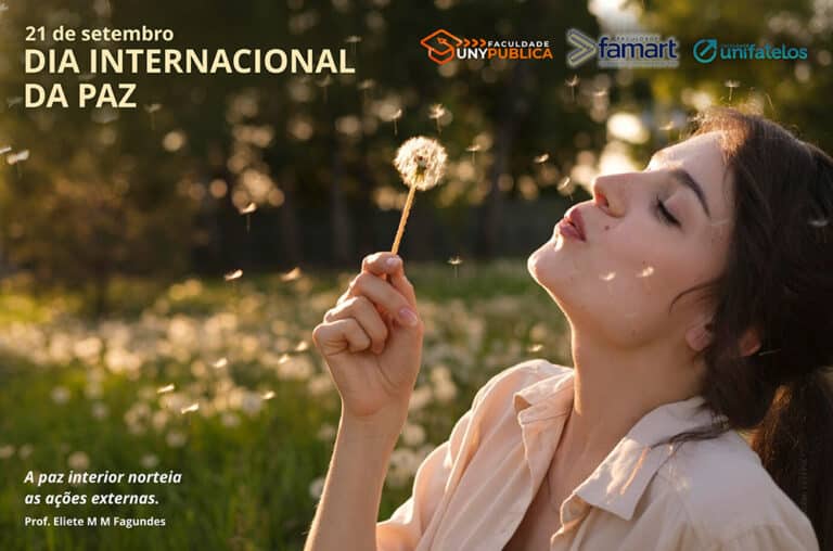 21 – Dia Internacional da Paz – Pós Graduação Homeopatia